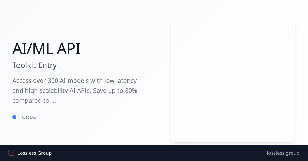 ai-toolkit/aiml-api