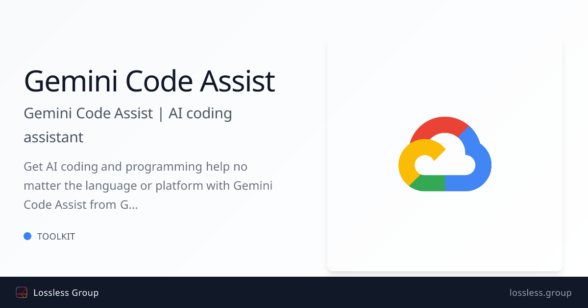 Gemini Code Assist | AI coding assistant