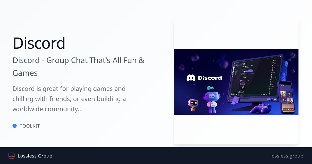 Discord - Group Chat That’s All Fun & Games