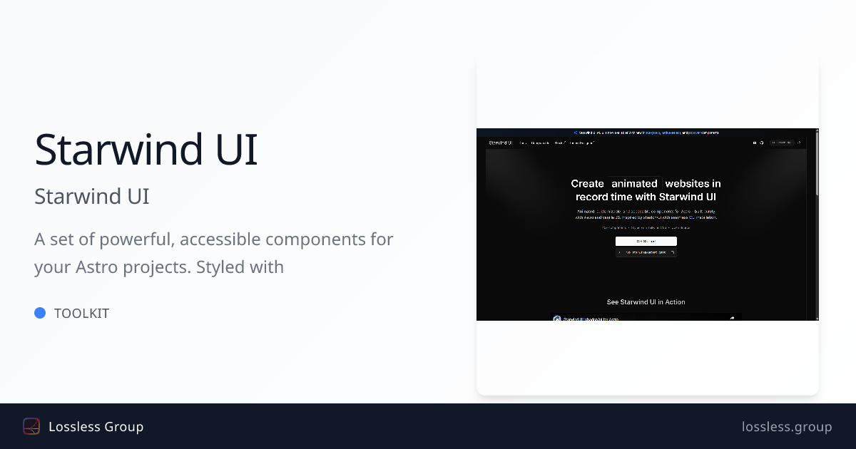 Starwind UI